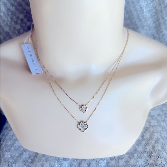 Rachel Zoe | Jewelry | Rachel Zoe Sterling Silver 925 Stamped Necklace ...